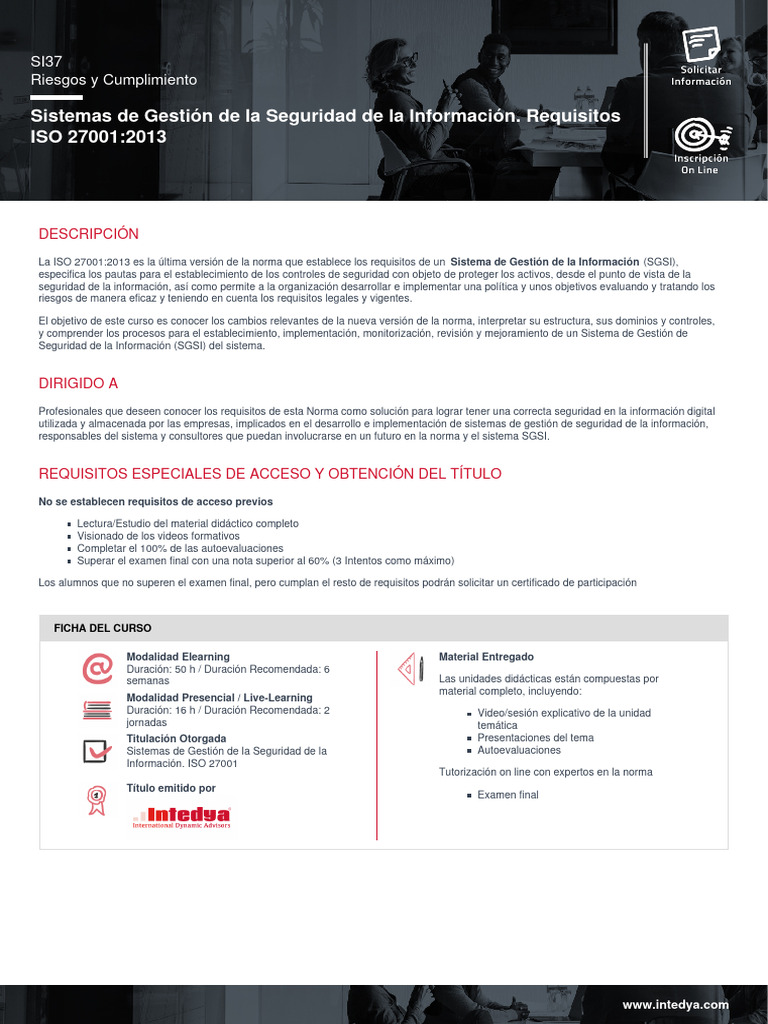 Fichascurso - Ficha - Sistemas de Gestion de La Seguridad de La ...