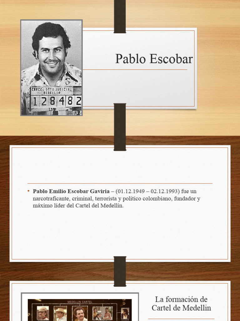 Pablo Escobar | PDF | Crimen organizado