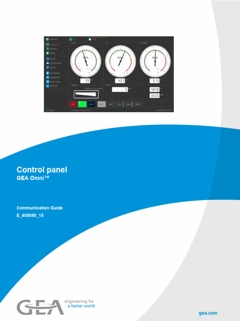 E 805050 Com Control GEA Omni en-US 15-Letter | PDF | Computer Network | Local Area Network