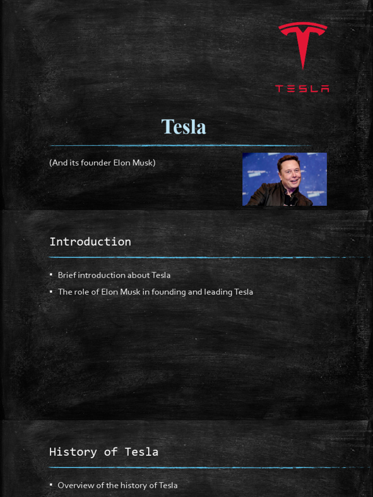 Tesla: History, Impact, and Future Insights | PDF
