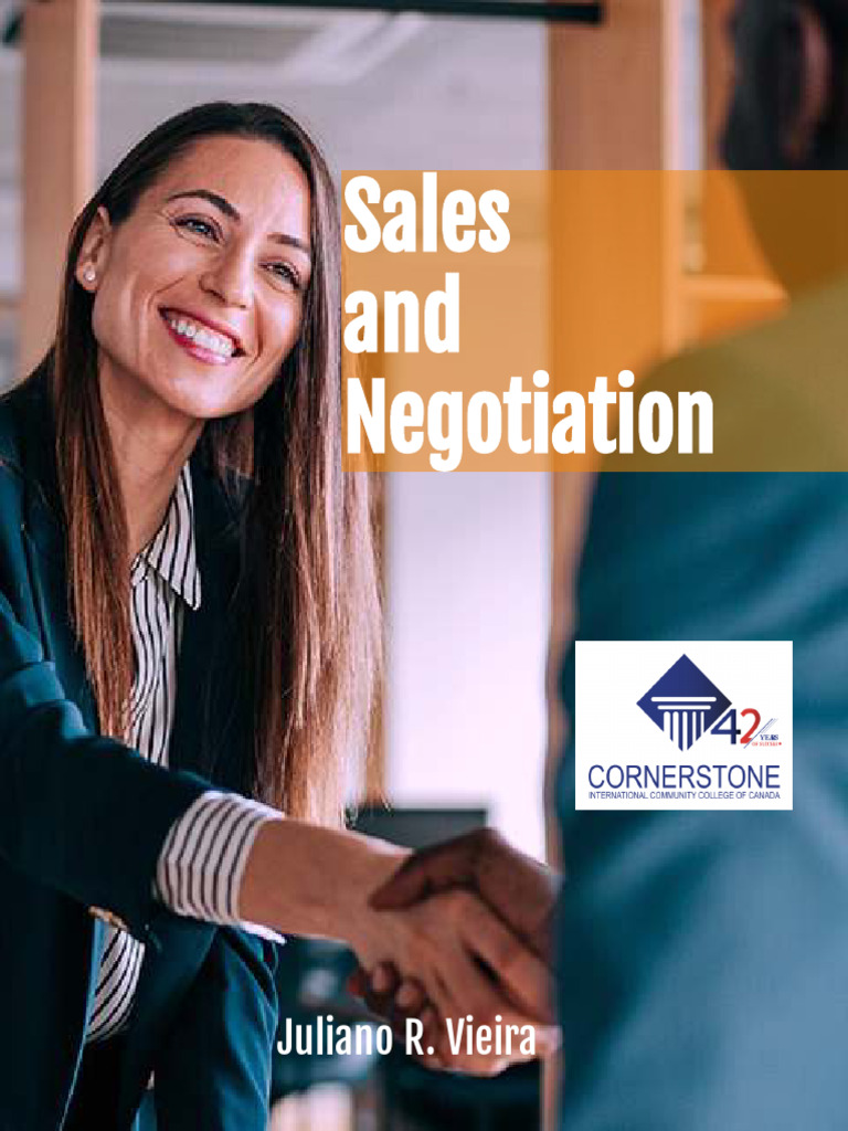 Sales and Negotiations | PDF | Sales | Negotiation