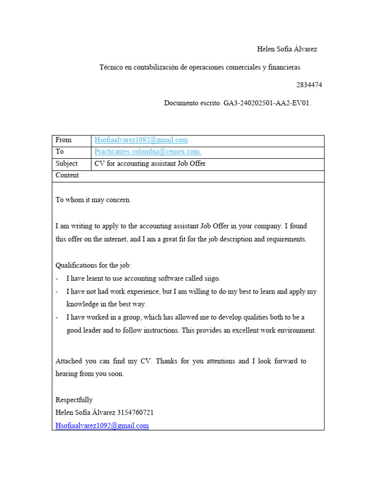 Documento escrito | PDF