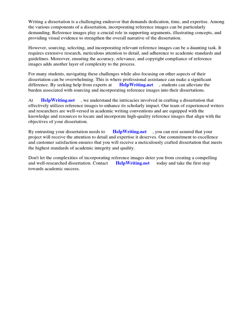 Reference Images Dissertation | PDF | Thesis | Citation