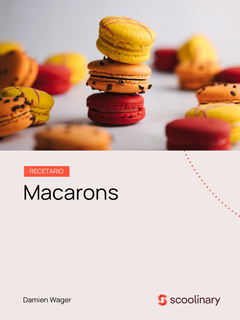 Macarons-Recetario-1 | PDF | Macarrón | Caramelo