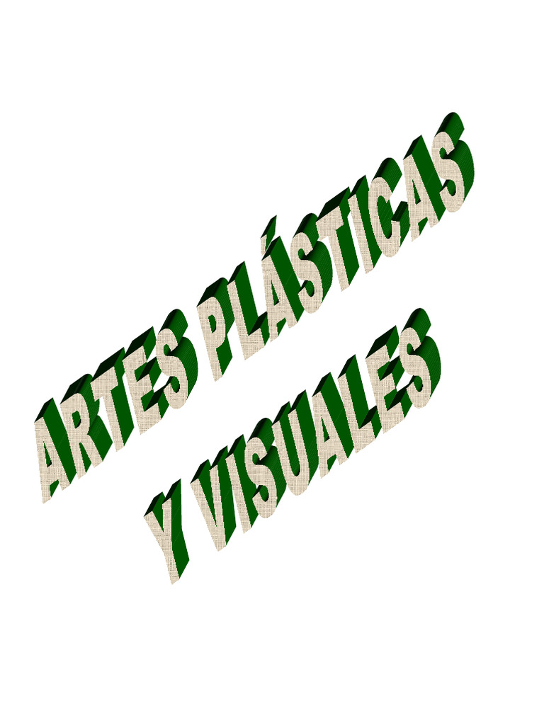 Artes Plásticas y Visuales | PDF