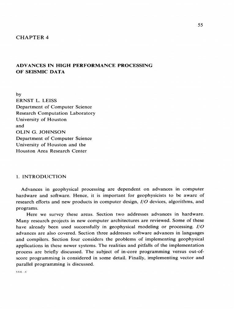 CHAPTER-4-Advances-in-High-Performance-Processing-of-Seismic-Data_1989_Handbook-of-Geophysical ...