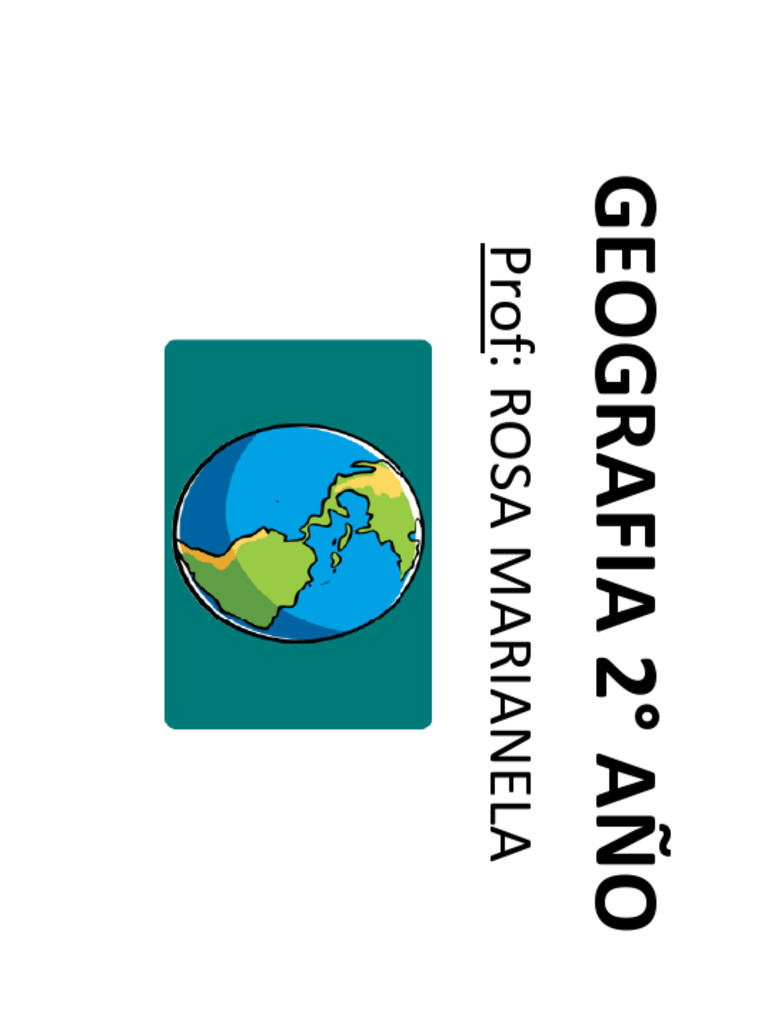 Cuadernillo 2do GEOGRAFIA- 2024 | PDF | Américas | Mapa