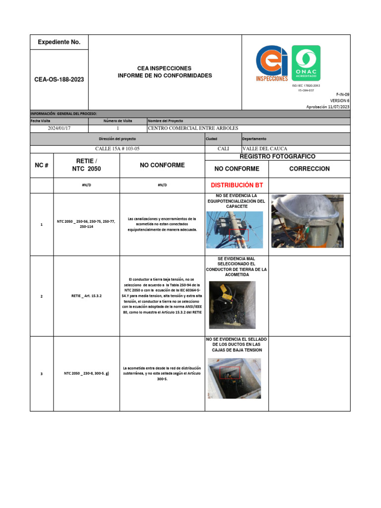 REQ. RETIE | PDF | Ingenieria Eléctrica | Cableado eléctrico