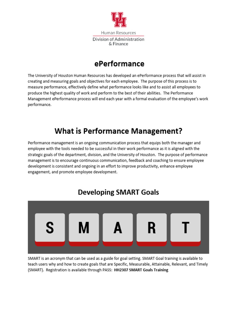 Eperformance Management Guide Pdf Goal Performance Appraisal