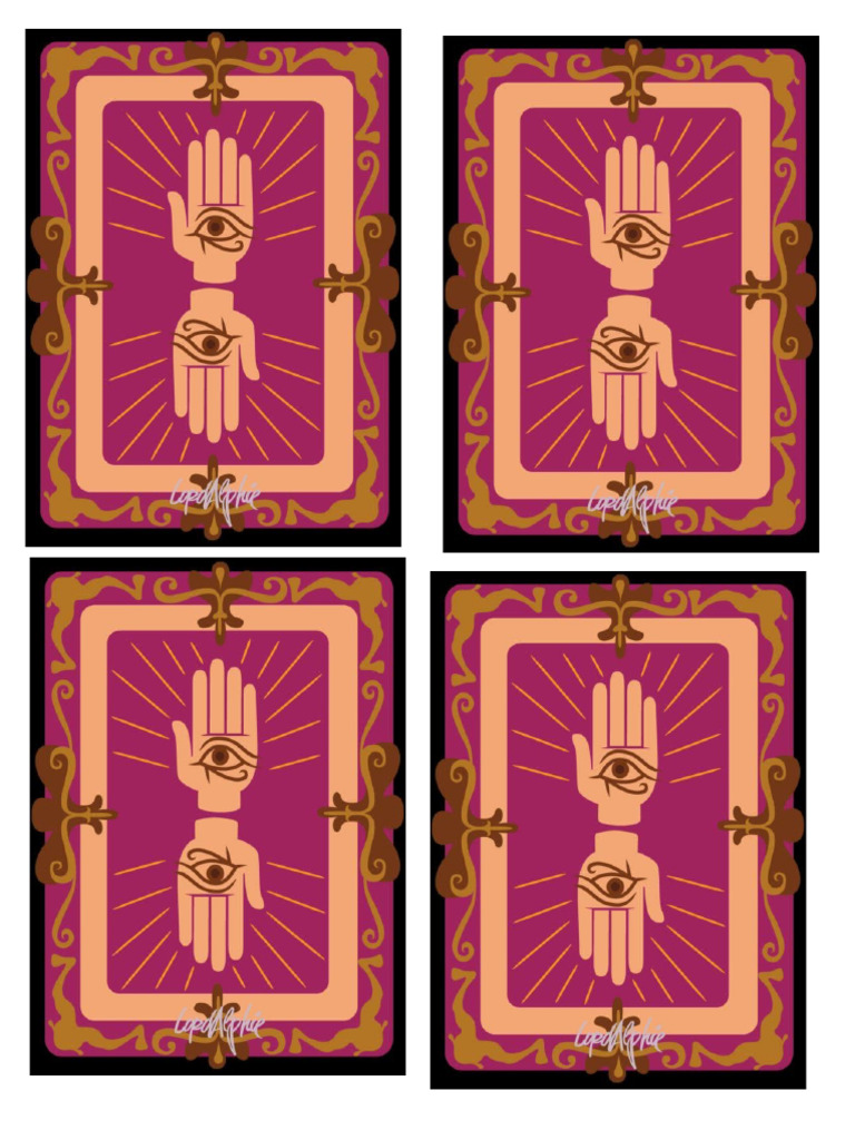 Cartas de la parte de atras del dr facilier | PDF