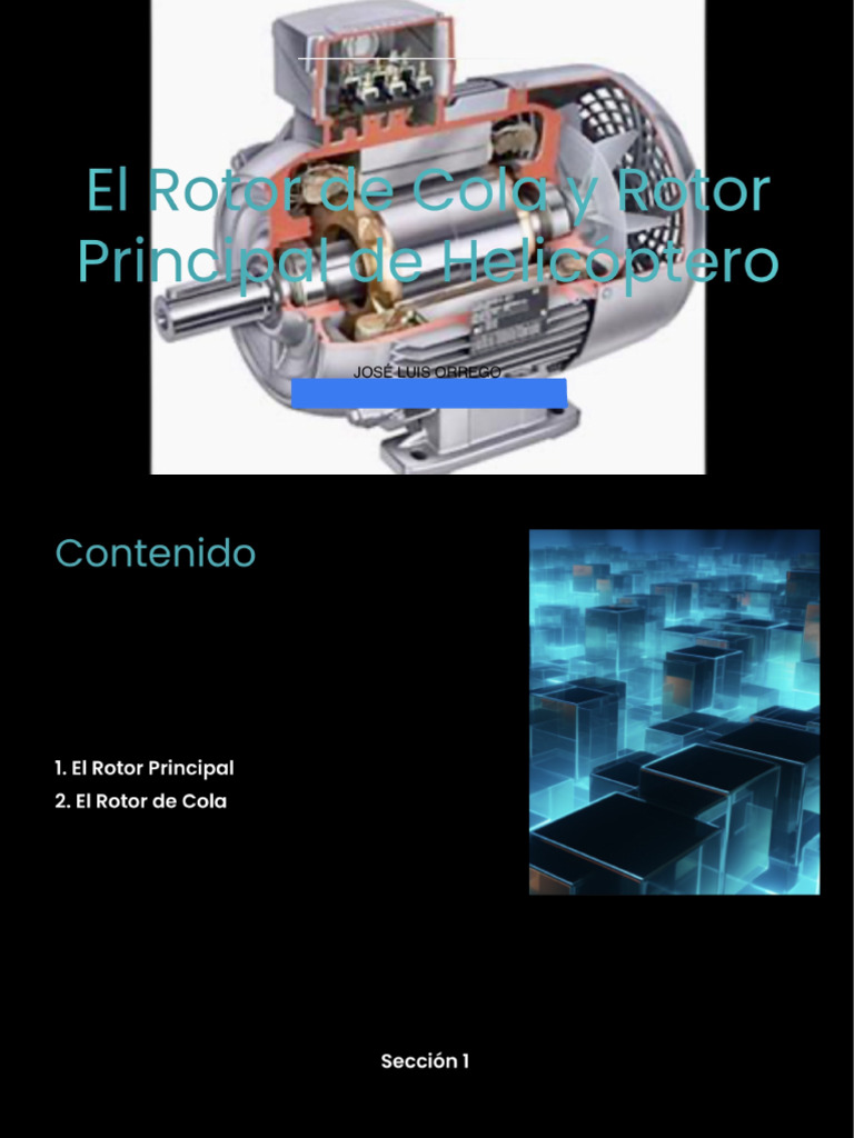 Exposición rotor principal y rotor de cola | PDF