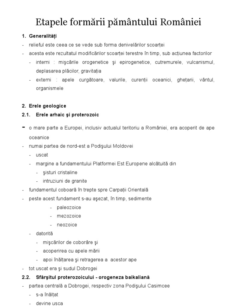 Erele Geologice | PDF