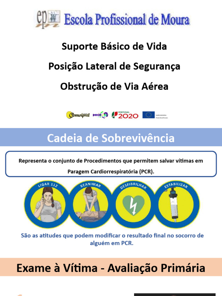 Algoritmo de Suporte Básico de Vida | PDF | Bem-estar