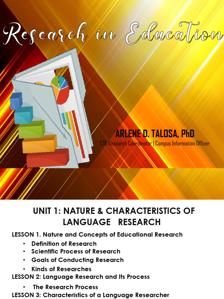 Lecture 01 Research | PDF | Educational Assessment | Procedural Knowledge Lecture 01 Research | PDF | Educational Assessment | Procedural Knowledge