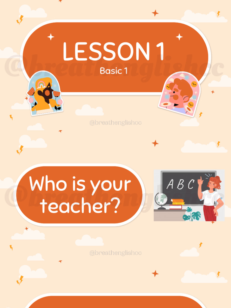 B1 - Lesson 1 | PDF | English Language | Languages