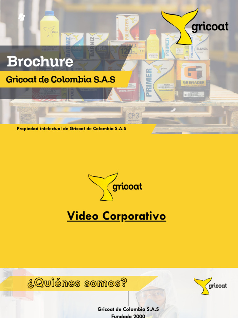 Gricoat de Colombia: Innovación y Calidad | PDF | Barniz | Colombia