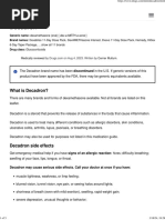 Decatylen Lozenges: Usage and Dosage Guide | PDF | Allergy | Magnesium