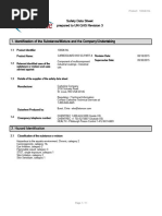 MSDS Un1002 Compressed Air | PDF | Safety | Occupational Safety And Health