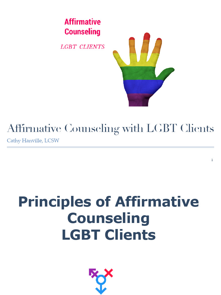 Affirmative Counseling With LGBT Clients | PDF | Intersectionality ...