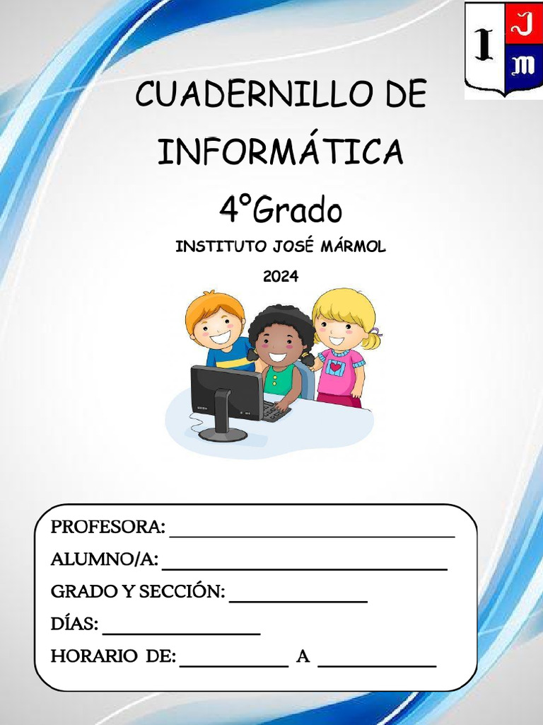 4to Grado Informática JM 2024 | PDF | Archivo de computadora | Hardware de la computadora