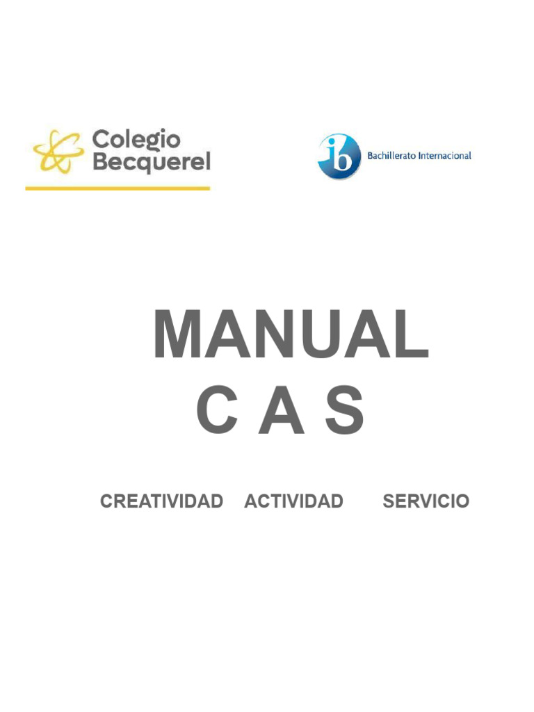 Manual Cas | PDF | Aprendizaje | Creatividad