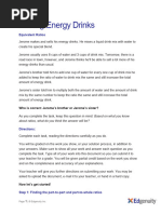 Juice Mixing Ratios and Recipes | PDF | Ratio | Juice