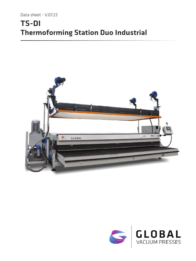 Global Thermoforming Station Duo Industrial | PDF | Mechanical Engineering