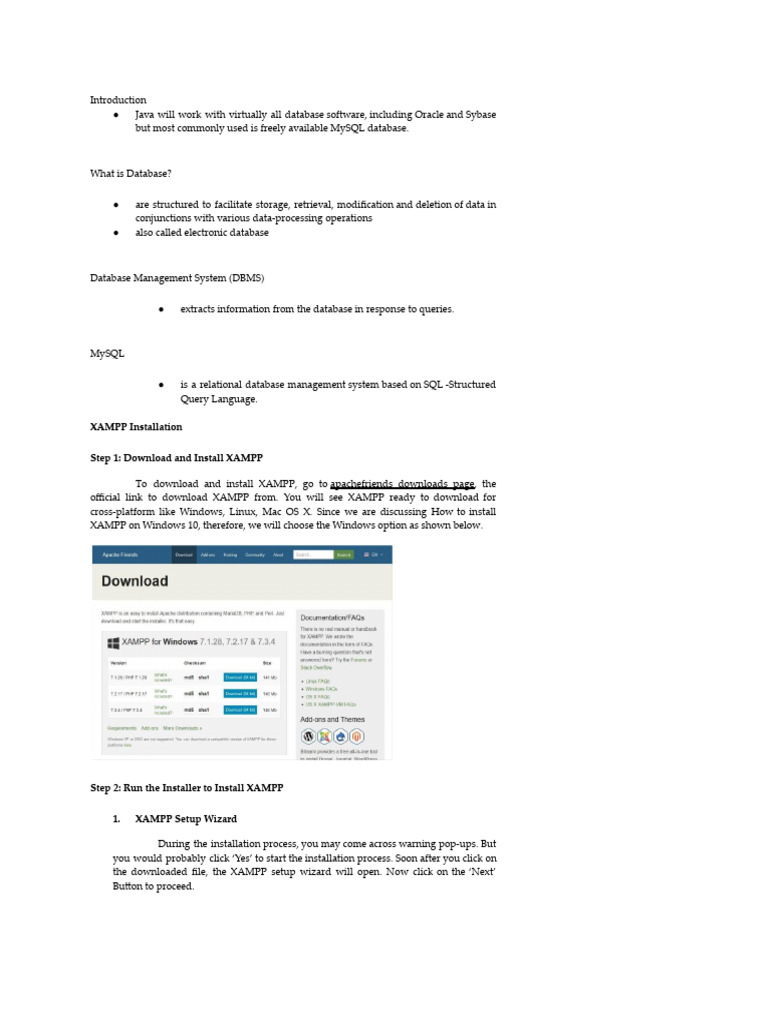 SQL Using Java | PDF | Databases | My Sql SQL Using Java | PDF | Databases | My Sql