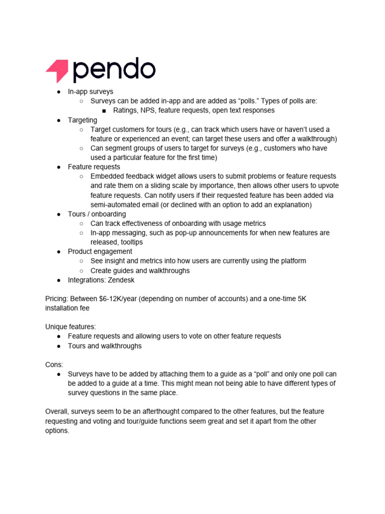 In-App Survey Softwares Overview | PDF | Usability | Computing