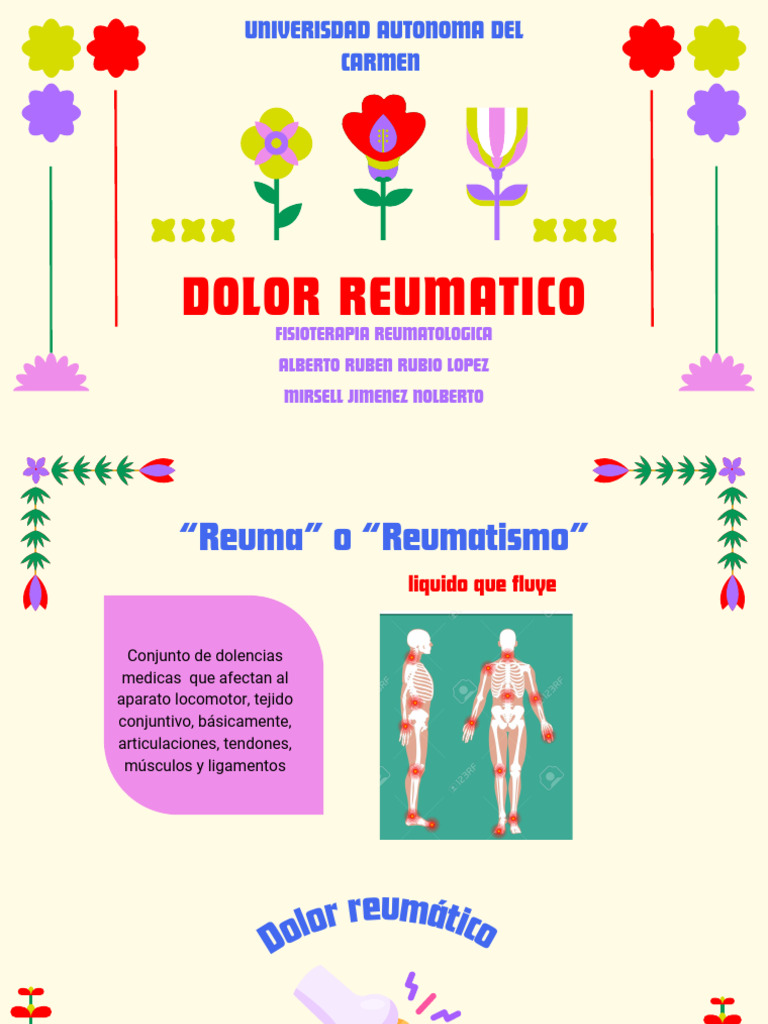 Dolor reumático | PDF | Dolor | Inflamación