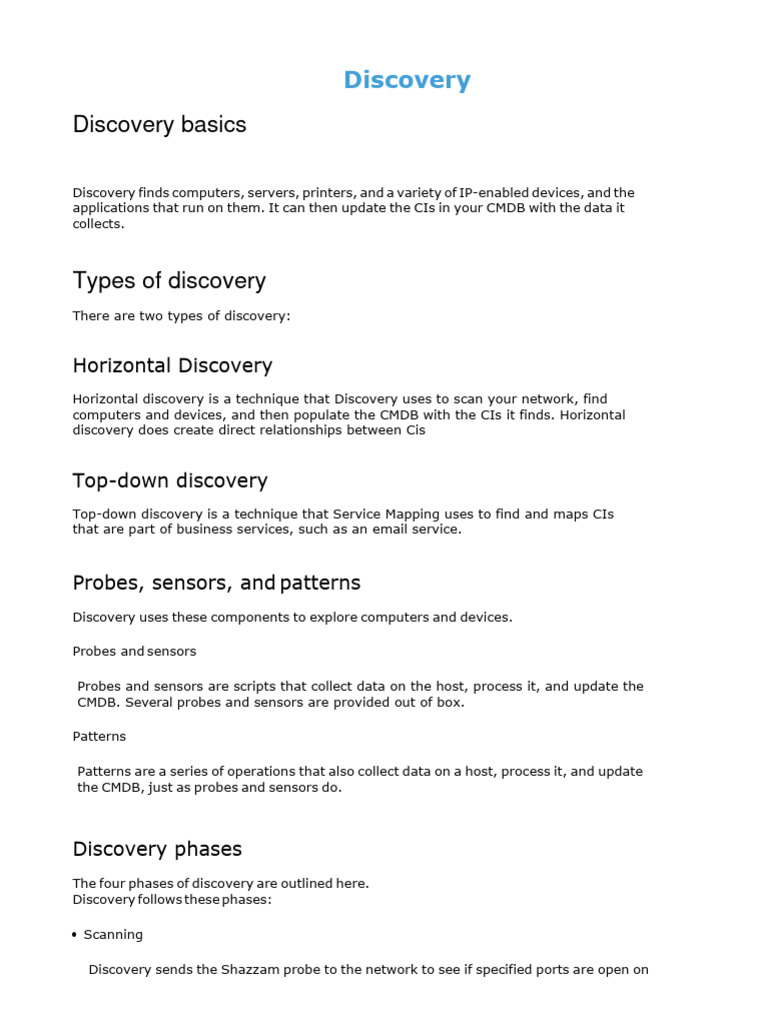 Complete Discovery and Mid Server Installation 17 240311 162233 | PDF ...