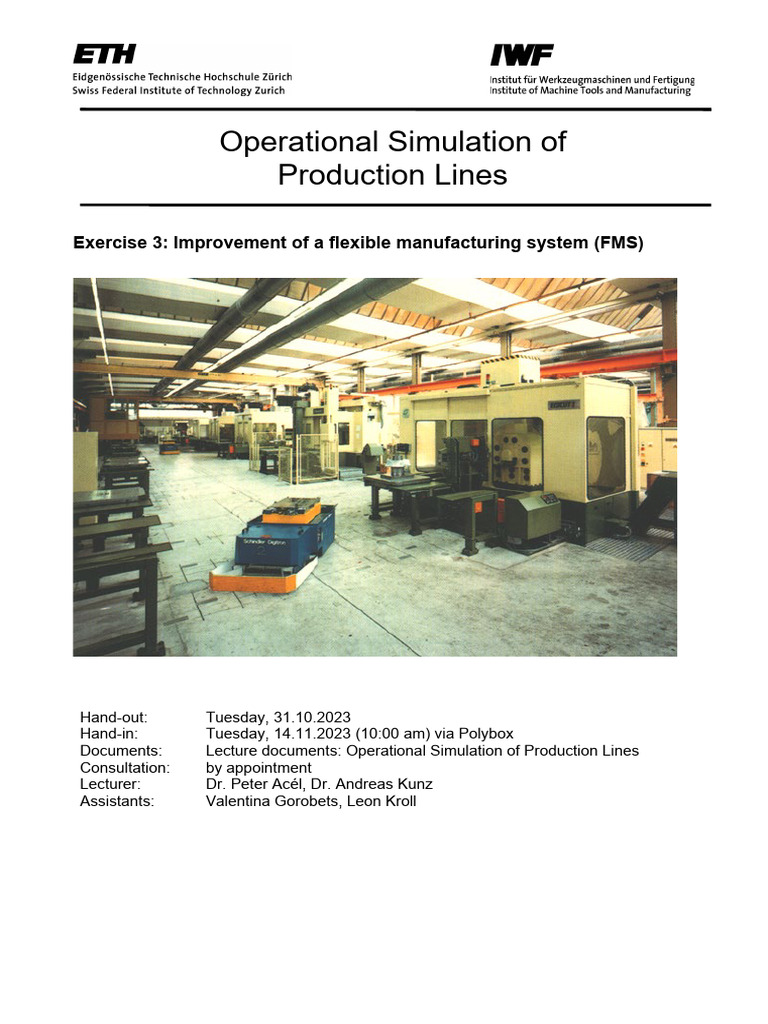 OSPL 01 Exercise 3 - en - 2023 | PDF | Mathematical Optimization | Simulation