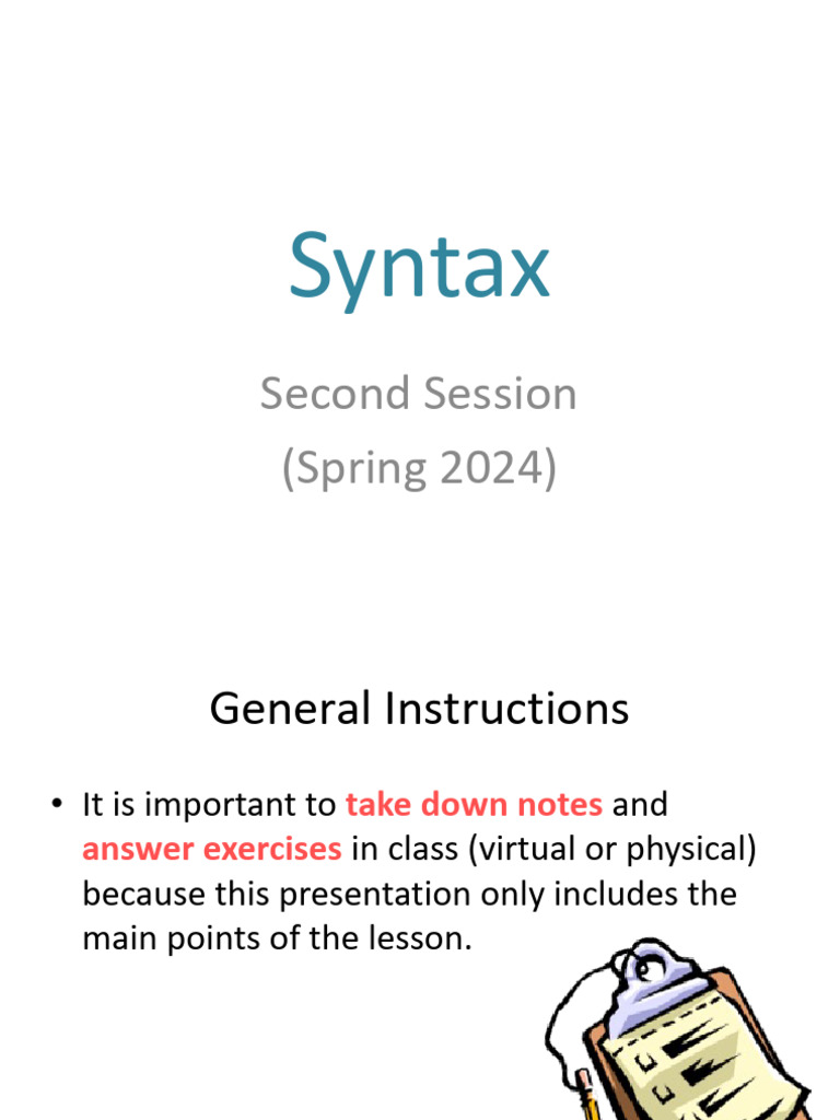 2 Syntax | PDF | Adjective | Noun