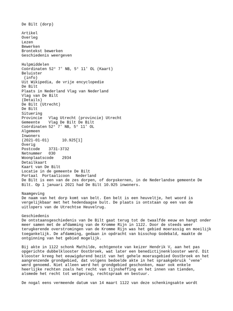 De Bilt | PDF