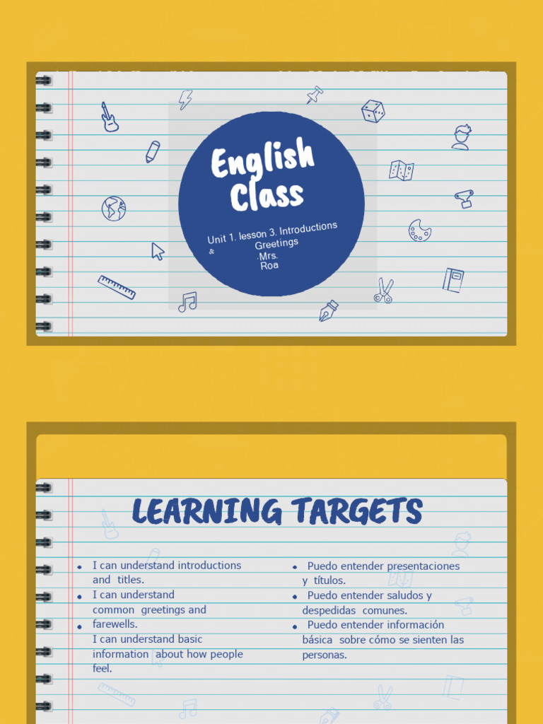 Greetings and Introductions Lesson | PDF
