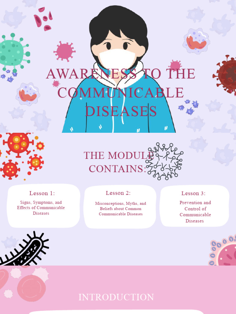 Awareness To The Communicable Diseases | PDF | Infection | Hiv/Aids