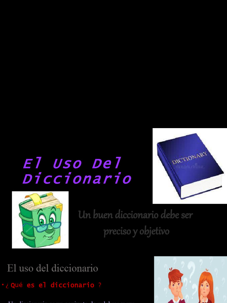 El Uso Del Diccionario | PDF | Diccionario | Comunicación humana