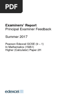 Reverse Mean Past Paper Questions | PDF