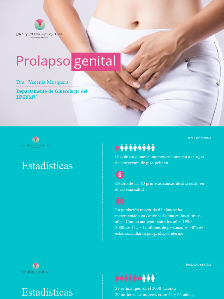 Prolapso Genital: Causas y Tratamientos | PDF | Cirugía | Enfermedades y trastornos