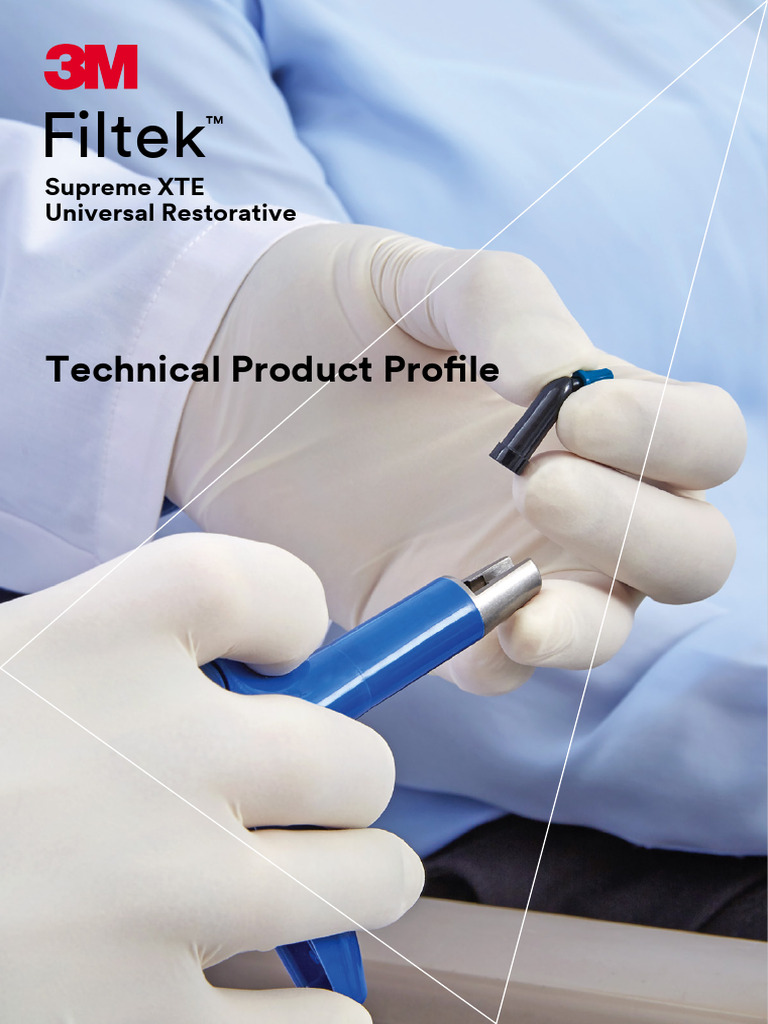 Filtek Sup XTE Restorative TPP - WE - PDF | PDF | Nanoparticle | Tooth ...