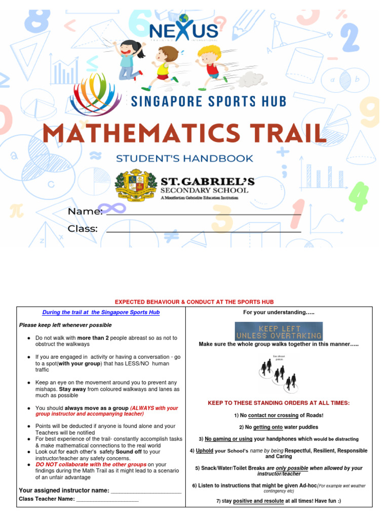 SGSS Math Trail 2023 | PDF