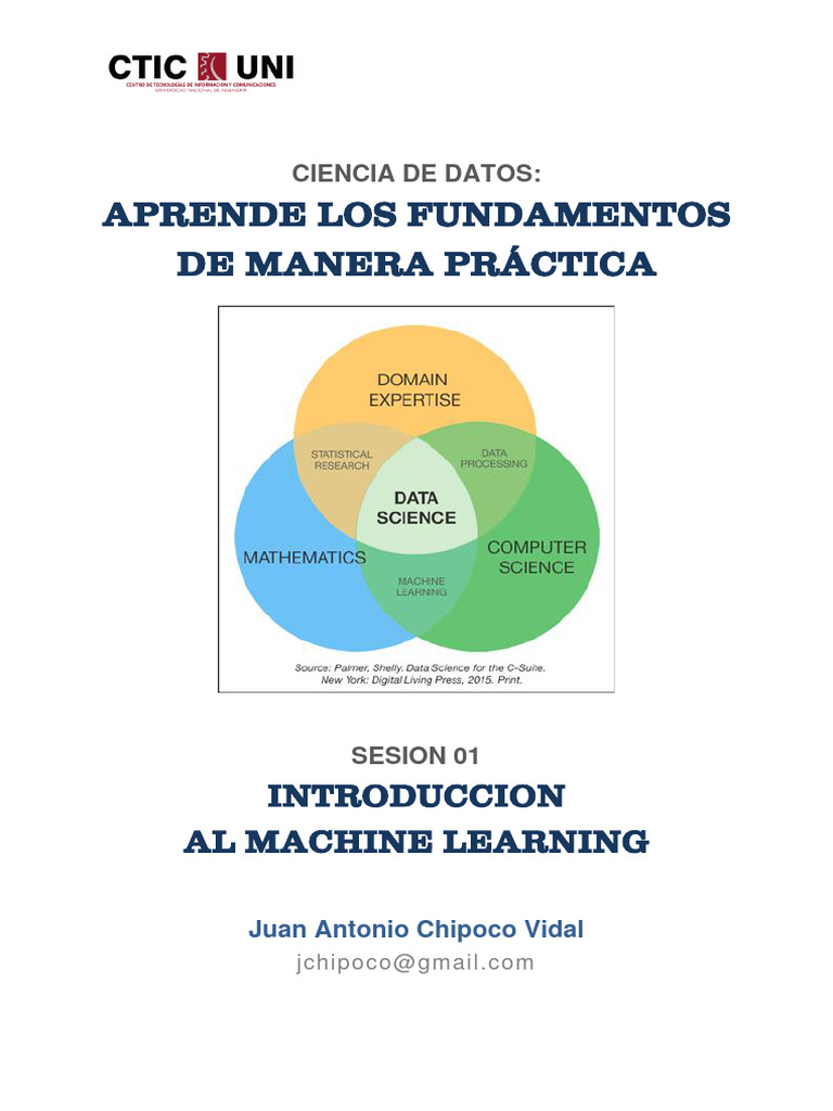 Separata 01 | PDF | Aprendizaje automático | Validación Cruzada ...