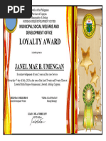 Early Bird Certificate May | PDF | Philippines