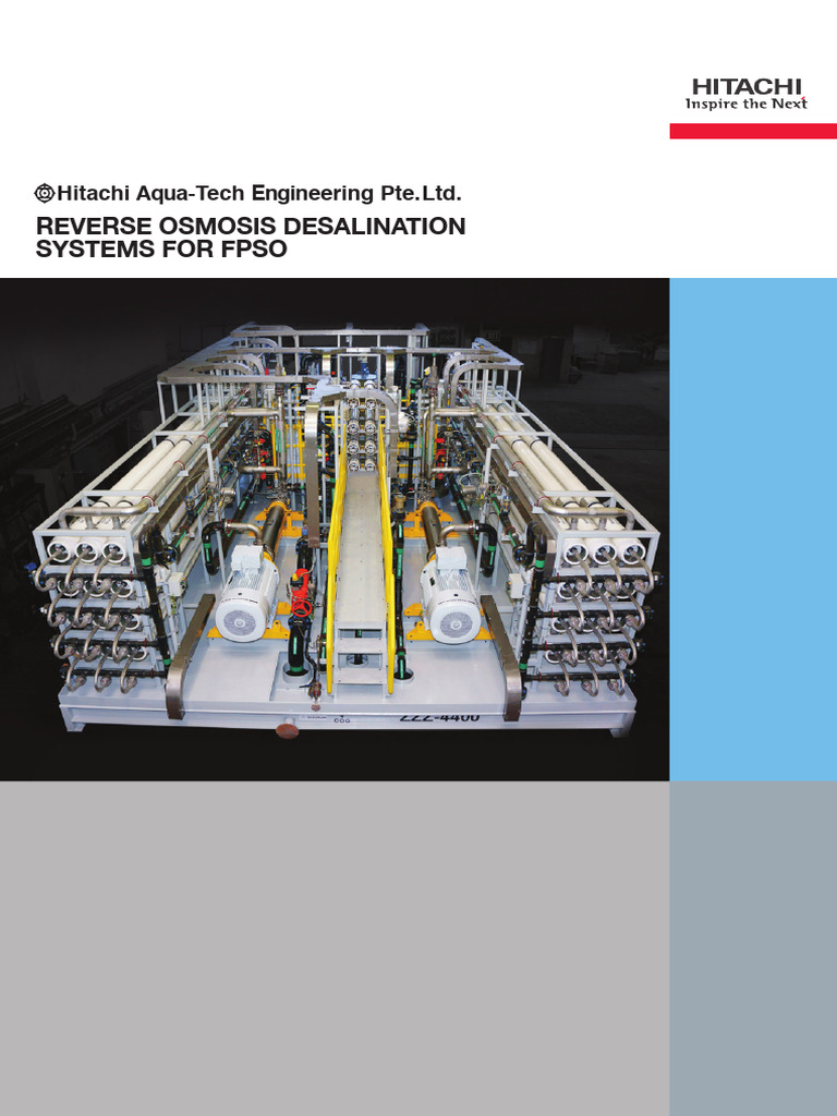 HITACHI Water Maker Brochure FPSO Rev1 | Download Free PDF ...
