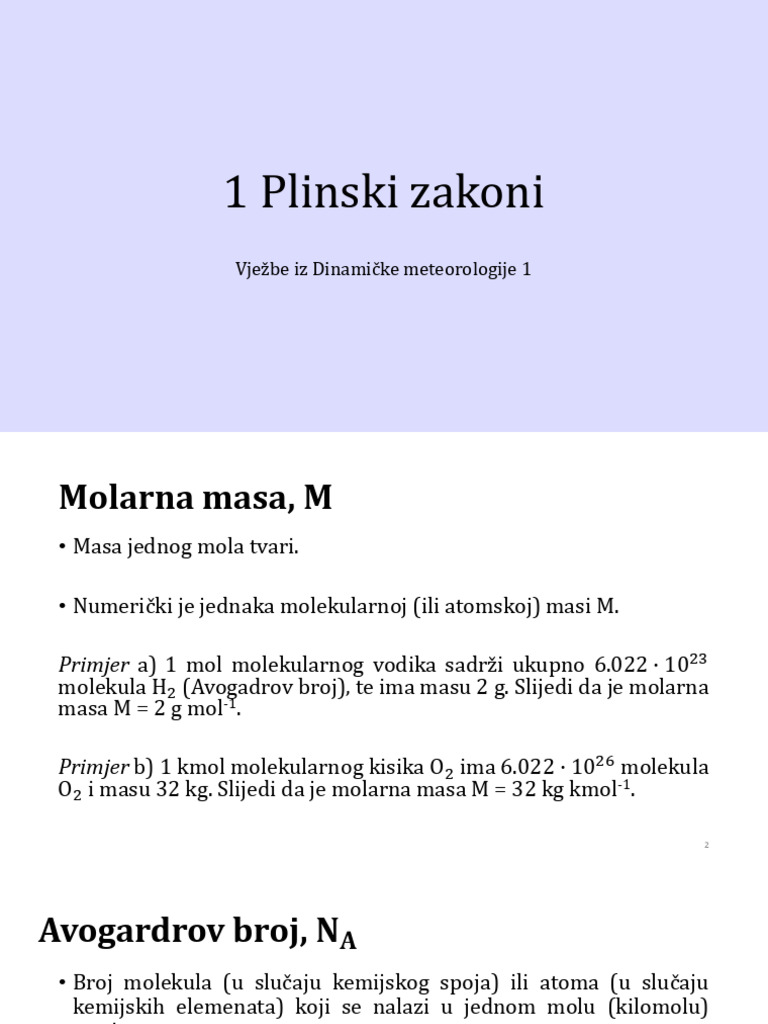 01 Plinski Zakoni | PDF