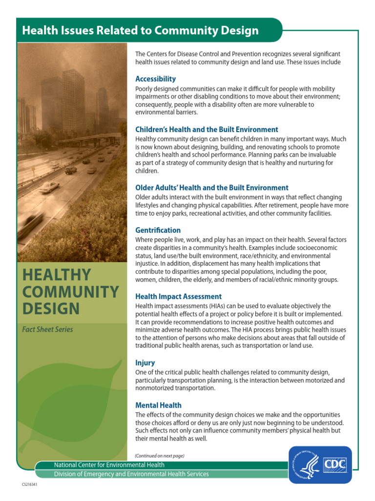 Health Impacts of Community Design | PDF | Air Pollution | Preventive ...