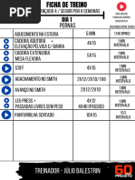 Fichas Kaka Fem - Avancado 1 | PDF | Peso | Boa forma
