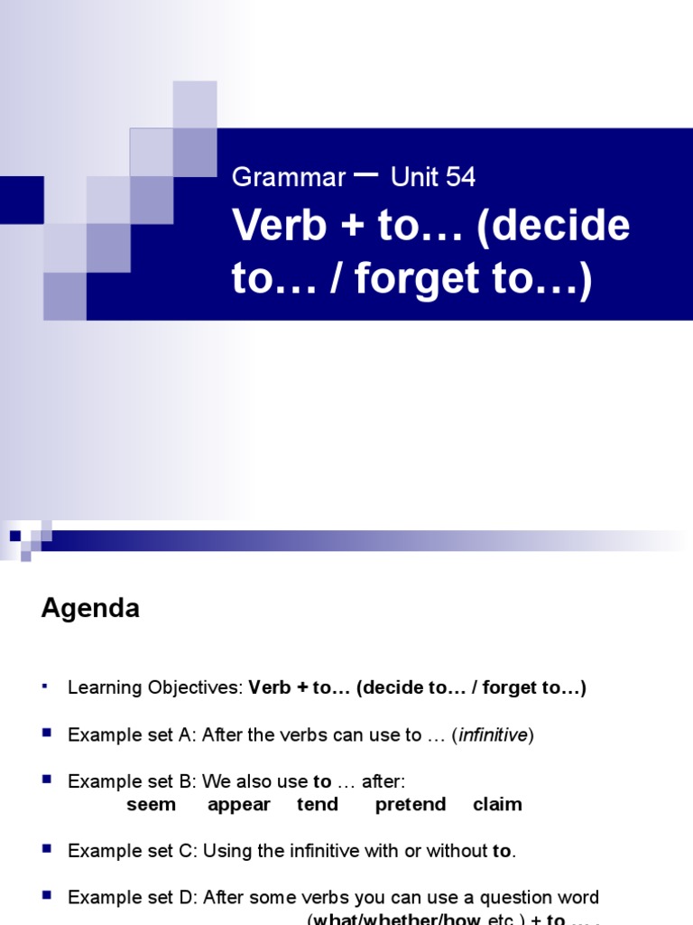 Grammar Unit 54 | PDF | Verb | Question