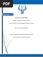 Entregable 2.evolucion de Las Percepciones. | PDF | Las emociones | Adultos