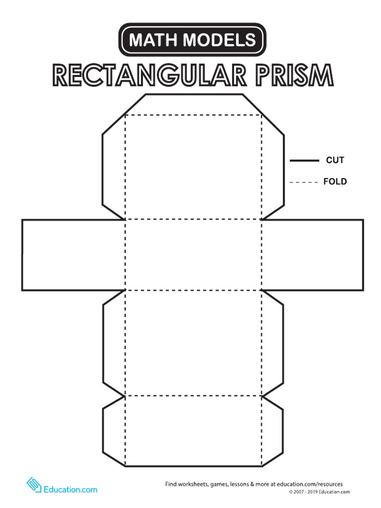 Rectangular Prism Cut Out | PDF